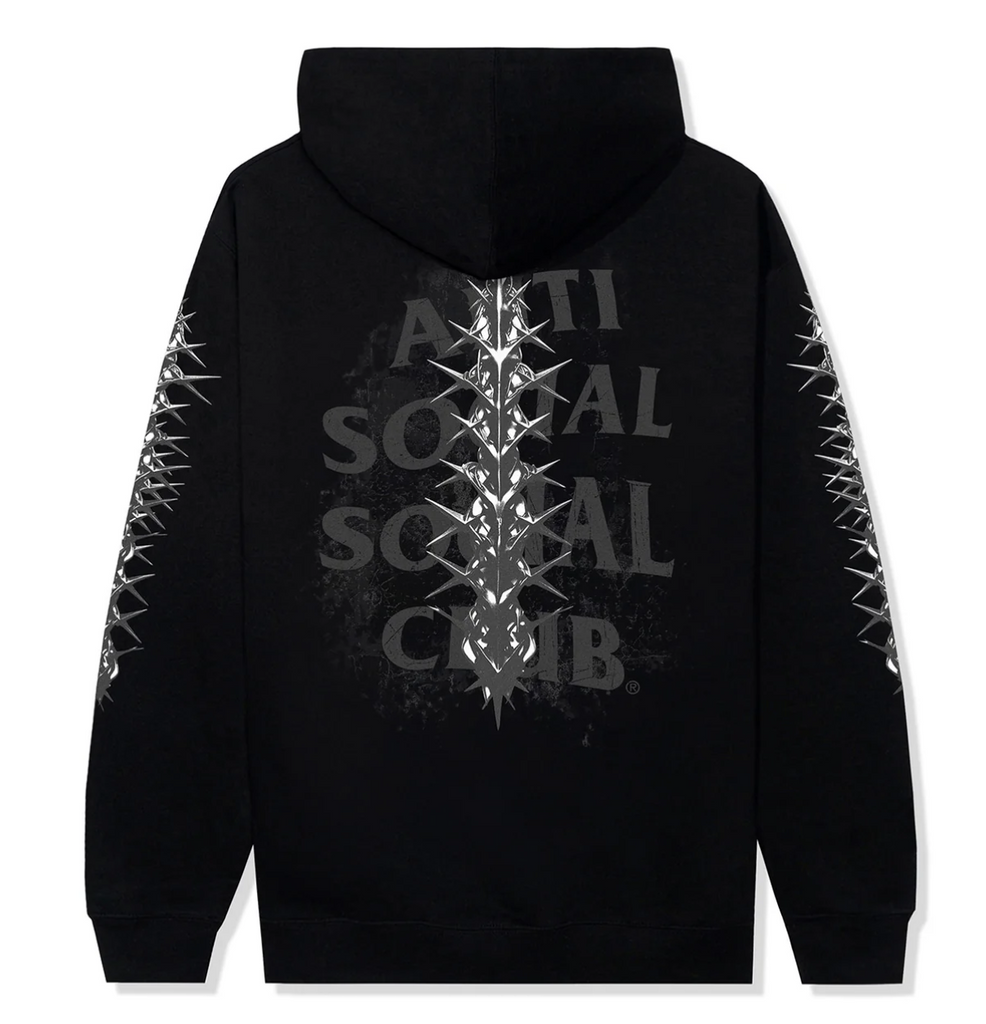 Anti Social Social Club "Anguish" Black Hoodie – Timeless Sneaker Boutique
