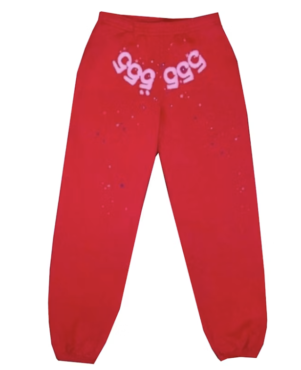 Sp5der Worldwide 555 Sweatpants Red – Timeless Sneaker Boutique